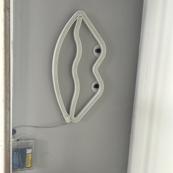 Wall Decor | Led Lip Sign | Poshmark